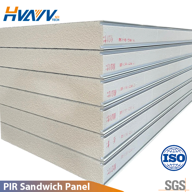 Easy Installation Fireproof Insulation Wall Materials 150mm PIR/PUR ...